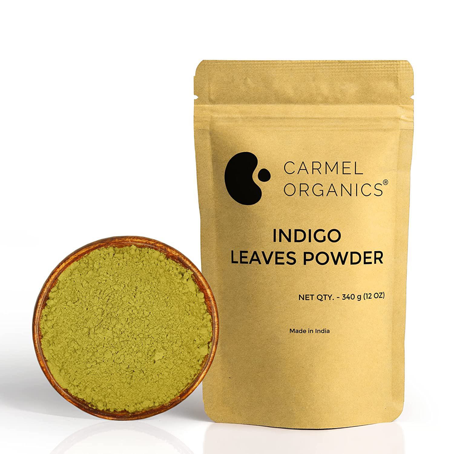 천연 인디고 가루 [100% 천연] (Indigo Powder | Carmel Organics) 340g - 인도샵